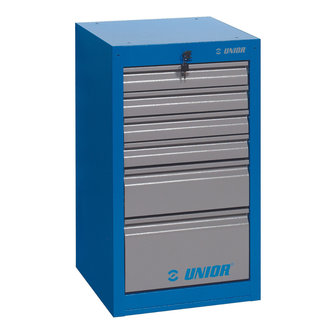 Predalnik, ozki, s 6 predali - 990ND6 - Metal Mikulić d.o.o.